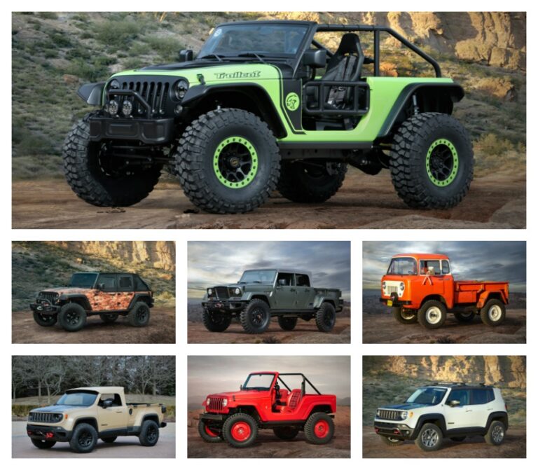 7 Cool Jeep Concept Vehicles Built for 50th Annual Easter Jeep Safari ...