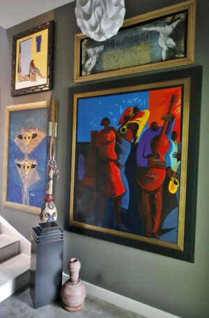 At Home With Lloyd Gite, Owner of The Gite Gallery - Mocha Man Style