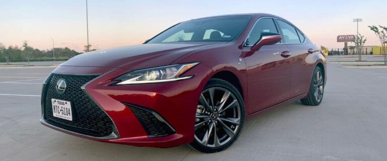 2020 Lexus ES 350 F Sport Review: Affordable Luxury at its Finest ...