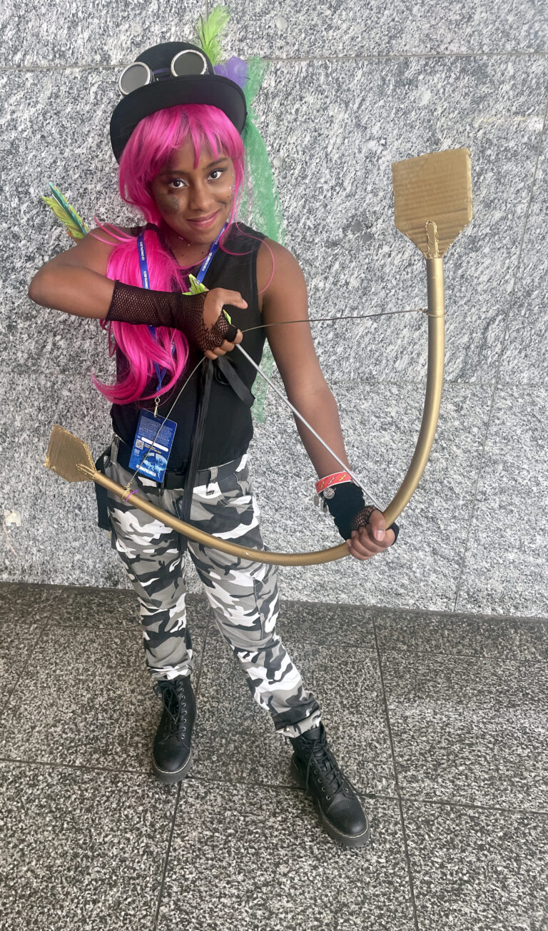 Black Cosplayers at Comicpalooza - Mocha Man Style