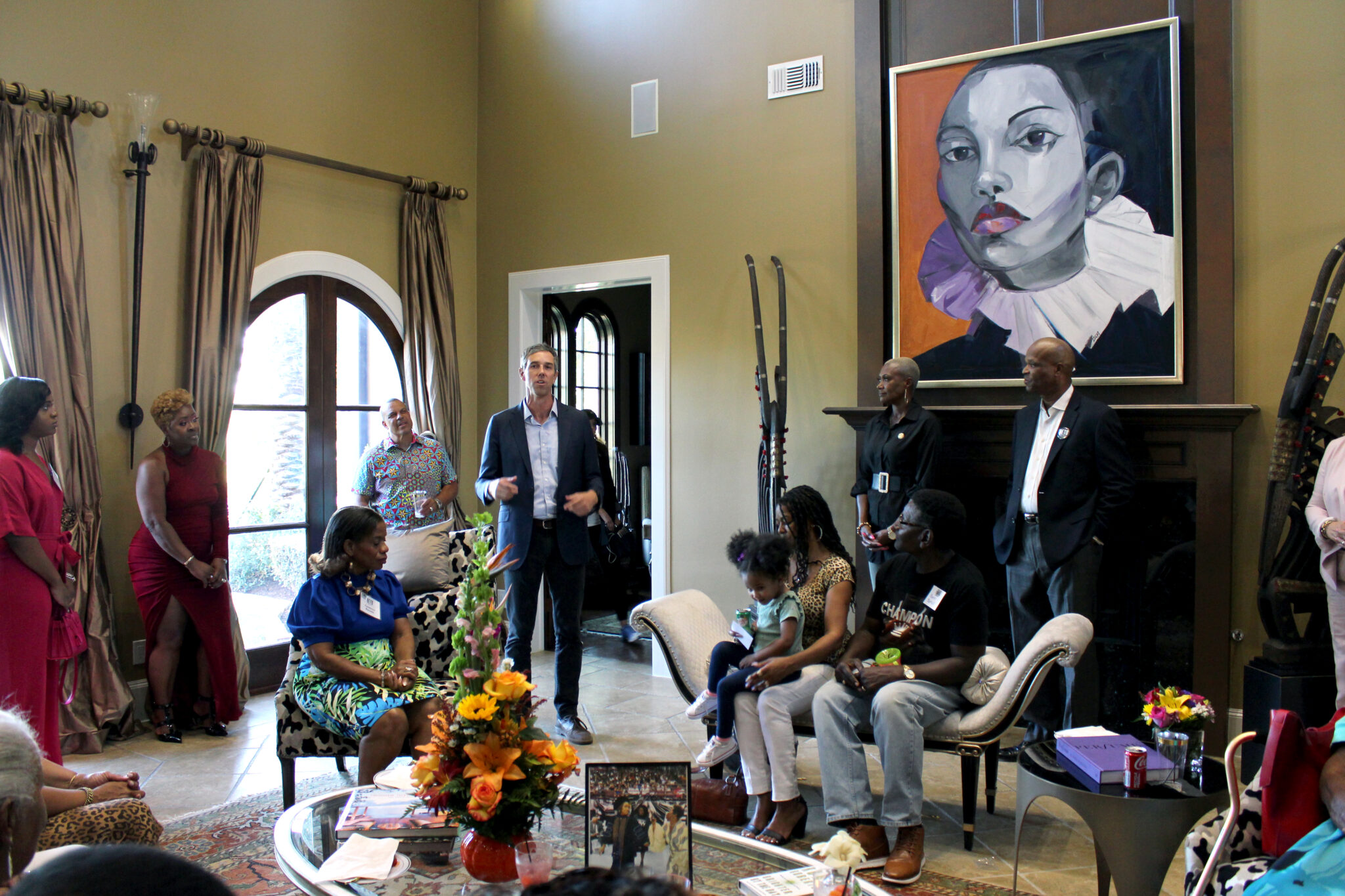 Fundraiser for Texas Governor candidate Beto O'Rourke - Mocha Man Style